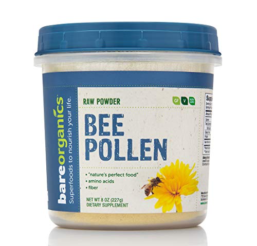 bareorganics bee pollen powder energy boost