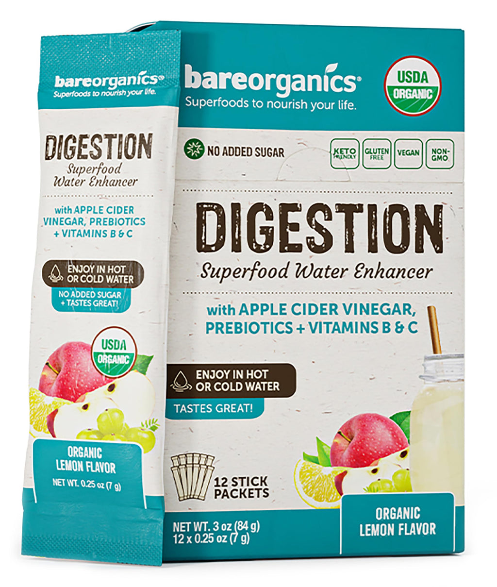 BareOrganics herbal supplements for digestion