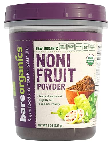 BareOrganics organic noni fruit powder benefits