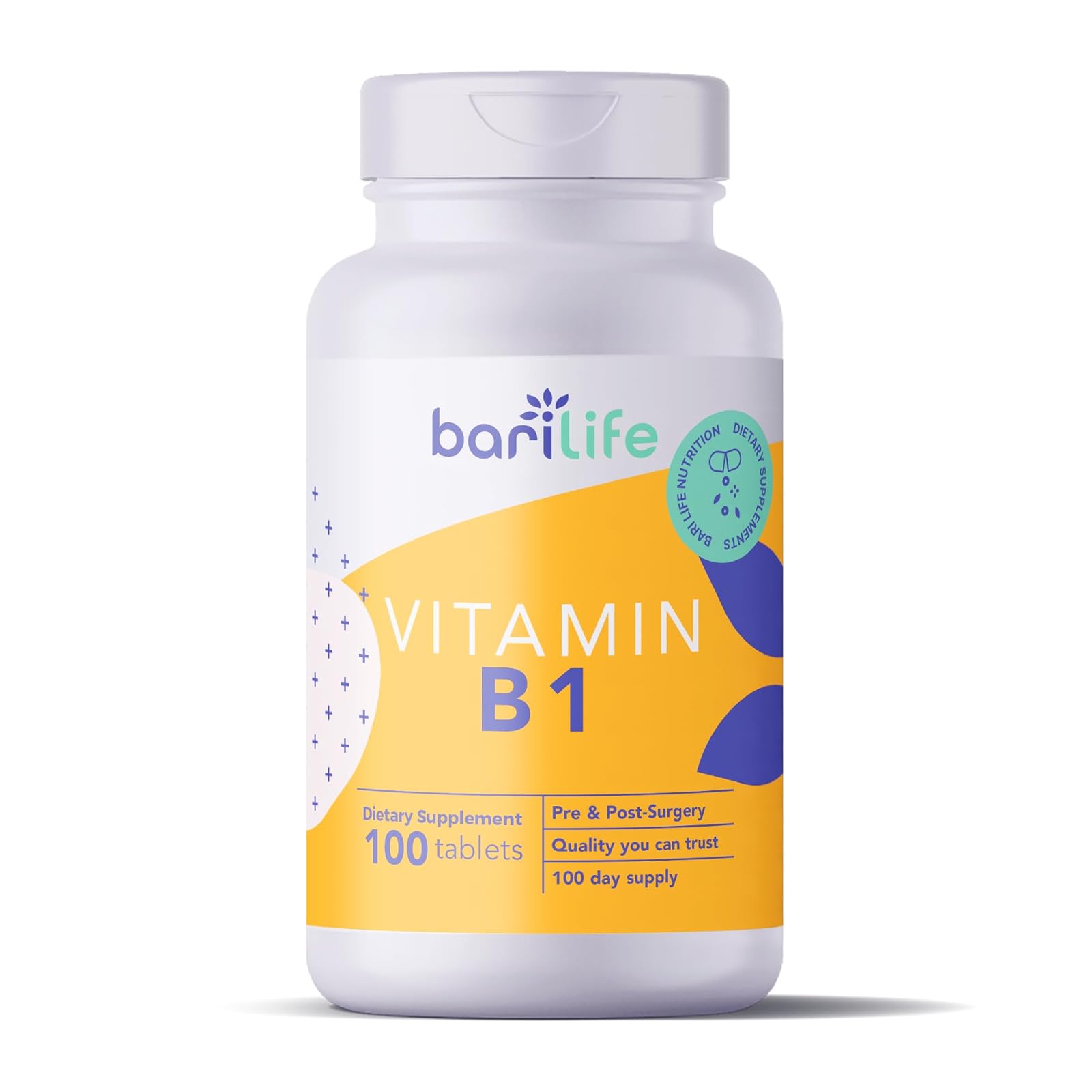 Bari Life Vitamin B1 100 mg tablets
