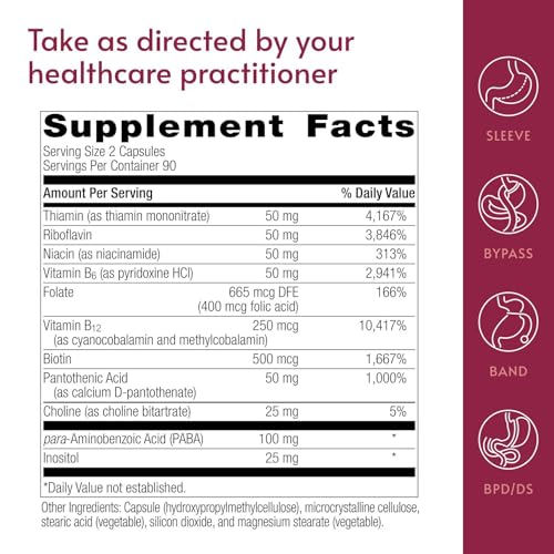 Bariatric Advantage B-50 complex benefits