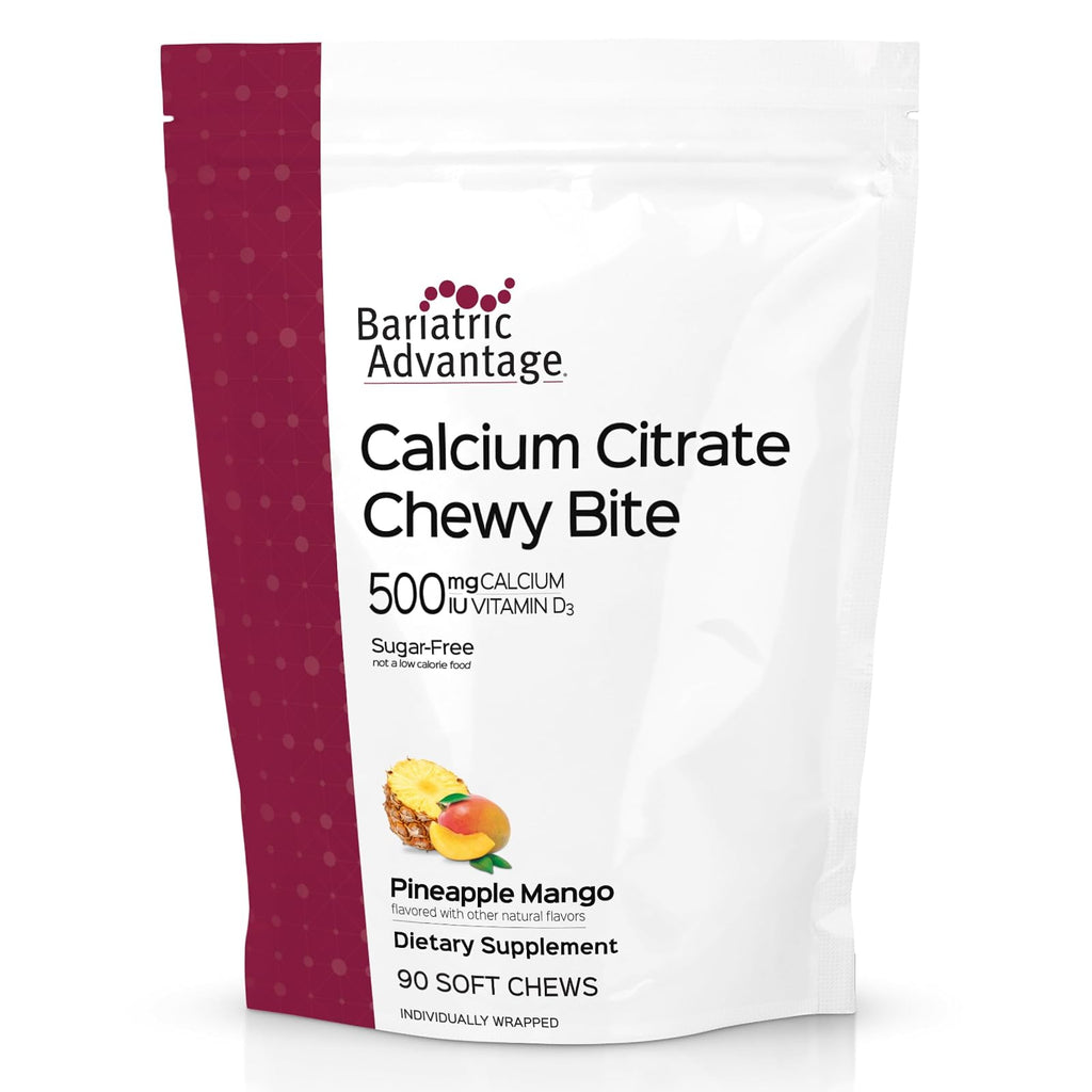 Bariatric Advantage calcium citrate chewy bites
