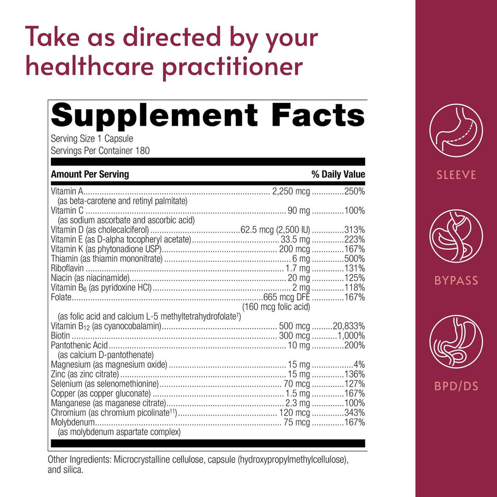 Bariatric Advantage gummy multivitamin option