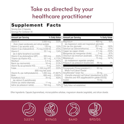 Bariatric Advantage kids multivitamin capsules
