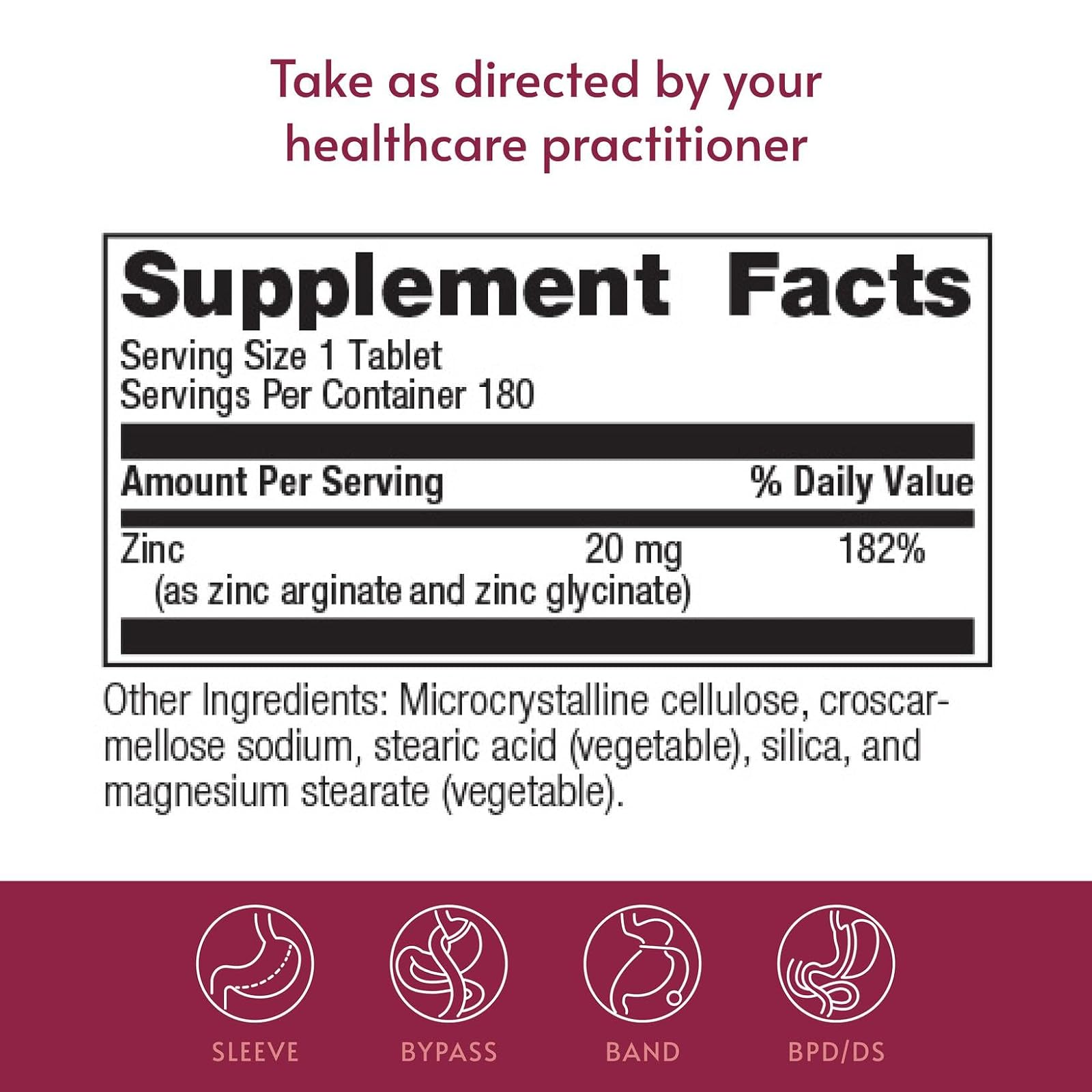 Bariatric Advantage mineral tablets