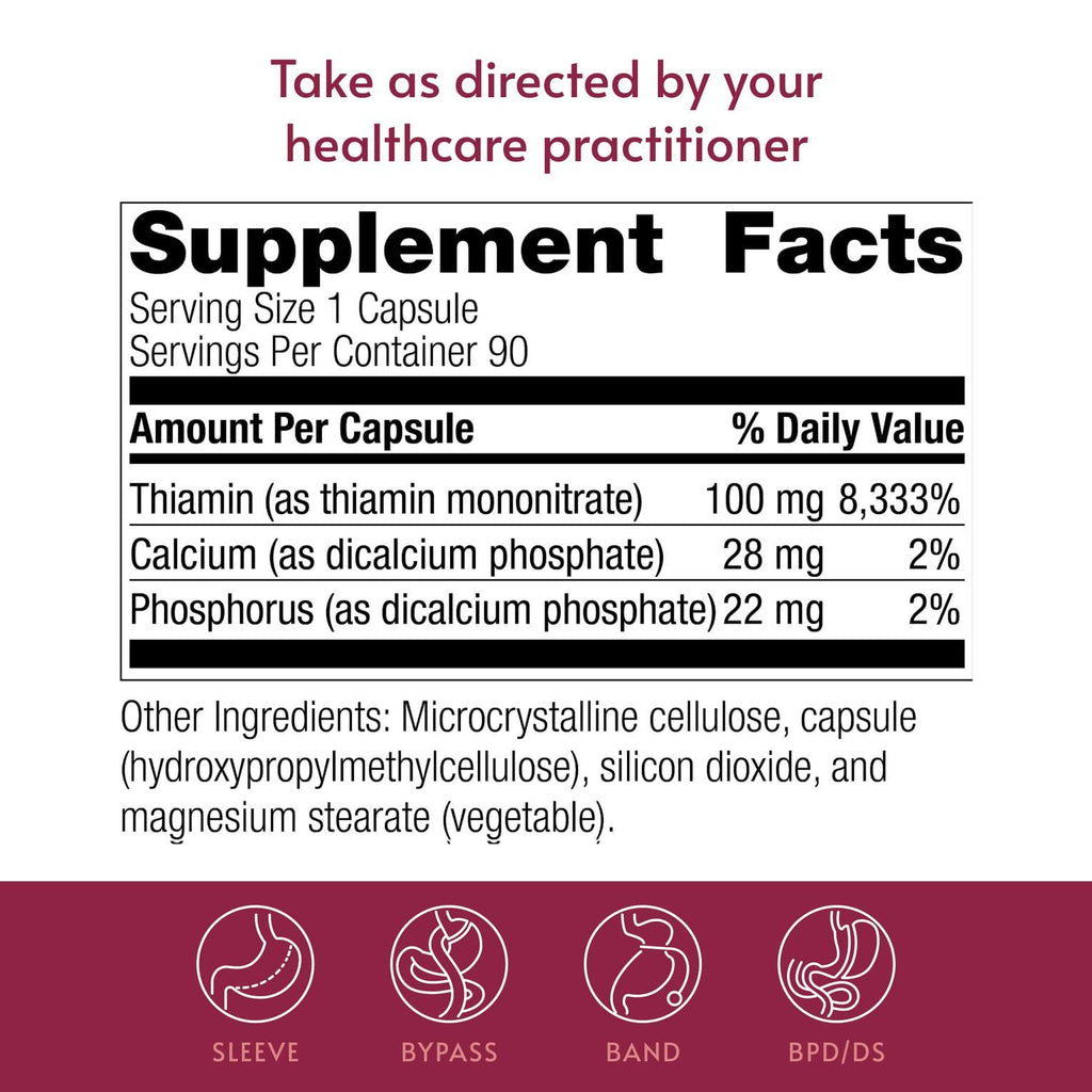 Bariatric Advantage vitamin B benefits