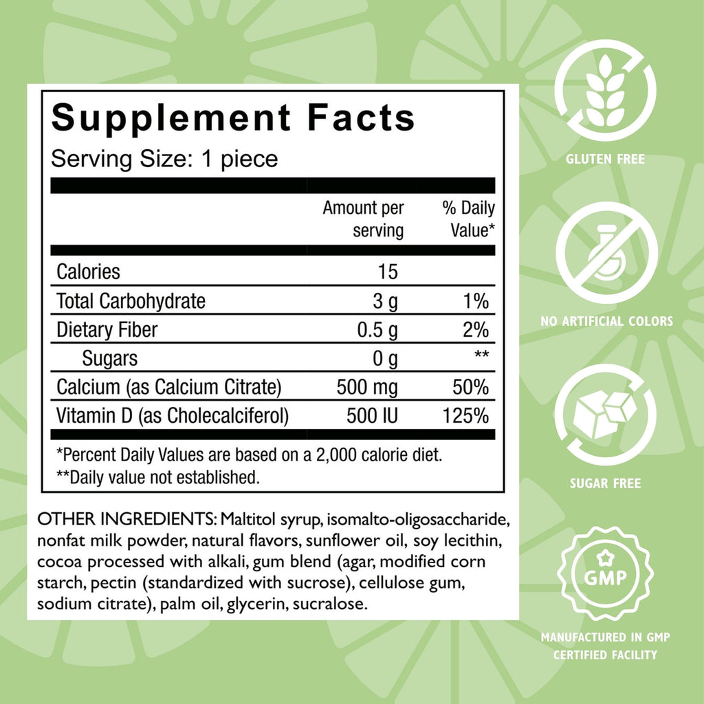 bariatric calcium chews with vitamin D3