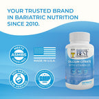 Bariatric calcium citrate tablets for healthy aging