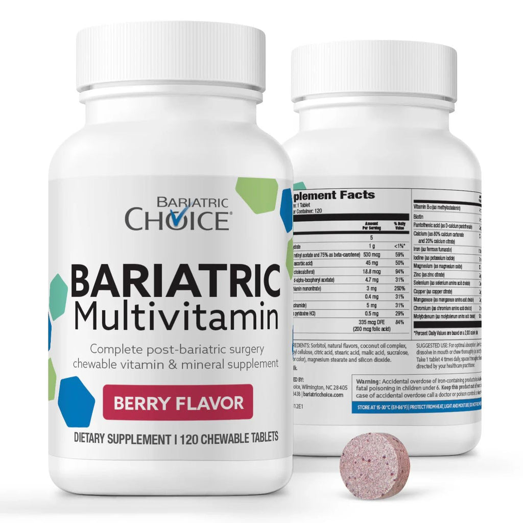 Bariatric Choice chewable multivitamin with iron