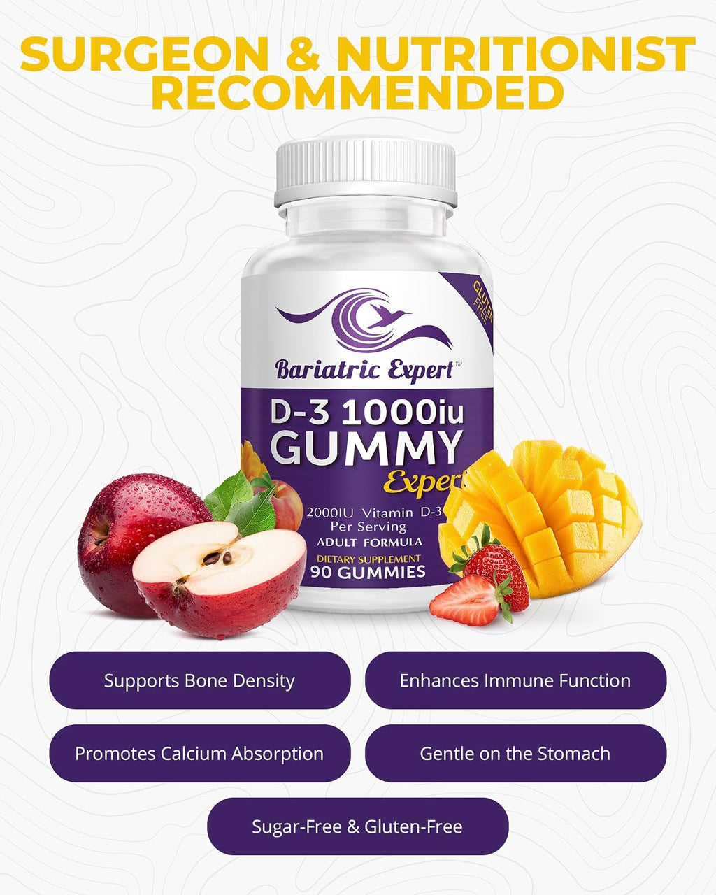 Bariatric Expert vitamin D3 5000 IU