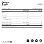 Bariatric-friendly calcium chews for optimal health