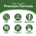 Bariatric-friendly calcium chews for optimal nutrition