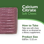 Bariatric-friendly calcium chews with great flavour