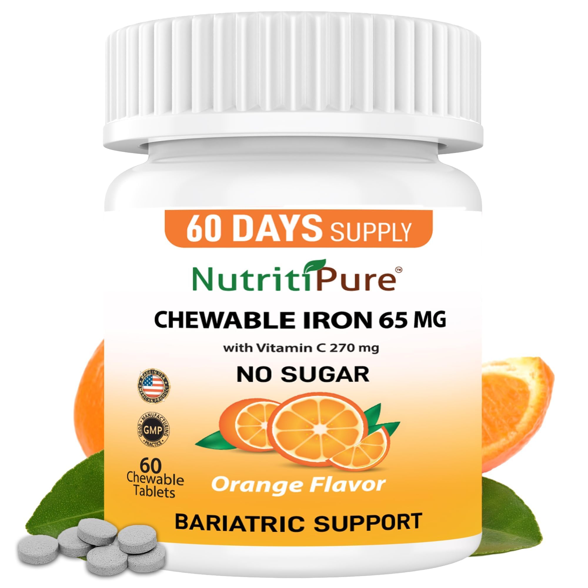 bariatric-friendly iron with vitamin C