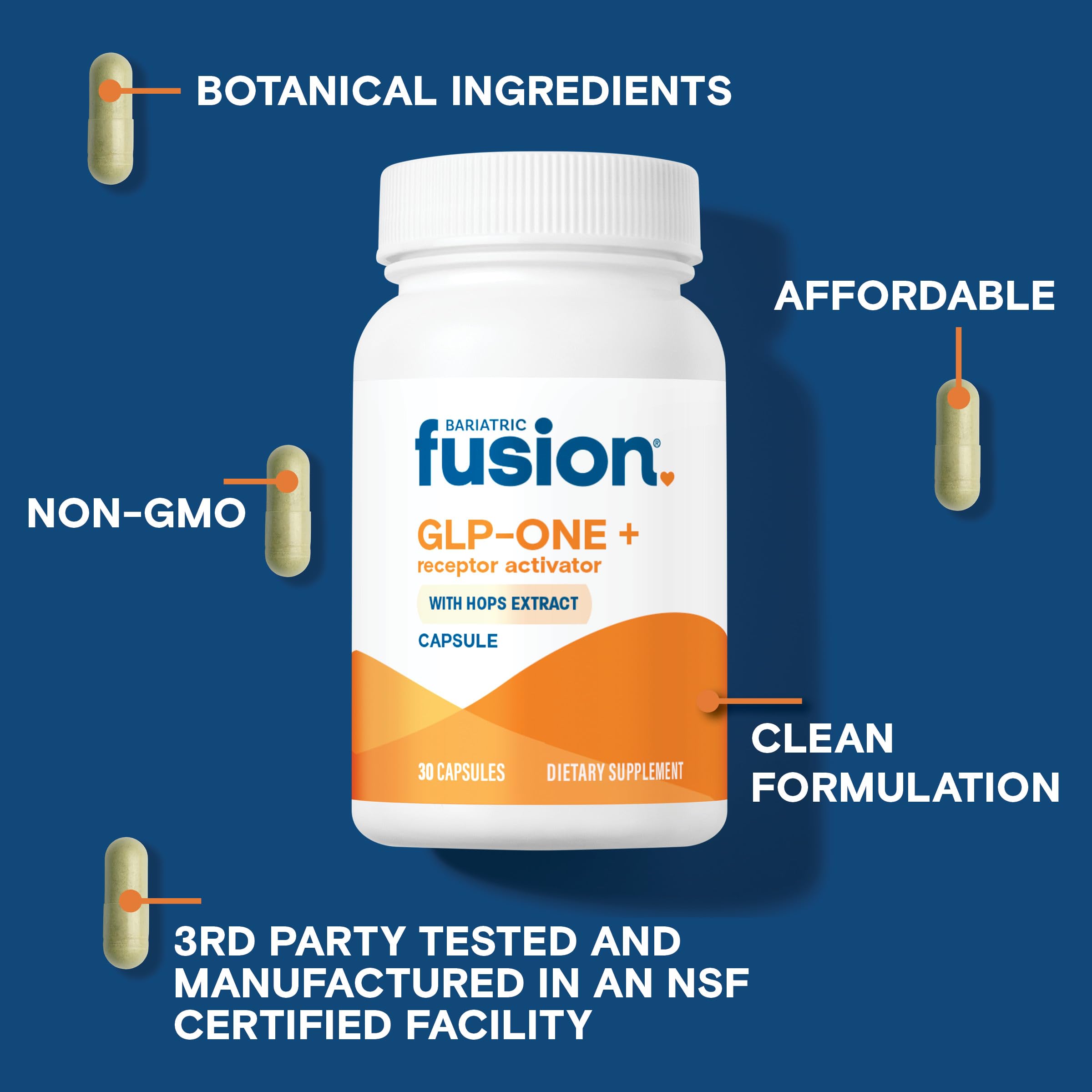 Bariatric Fusion GLP-1 Plus features