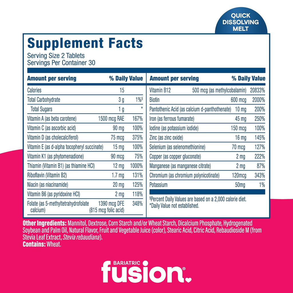 Bariatric Fusion kids multivitamin