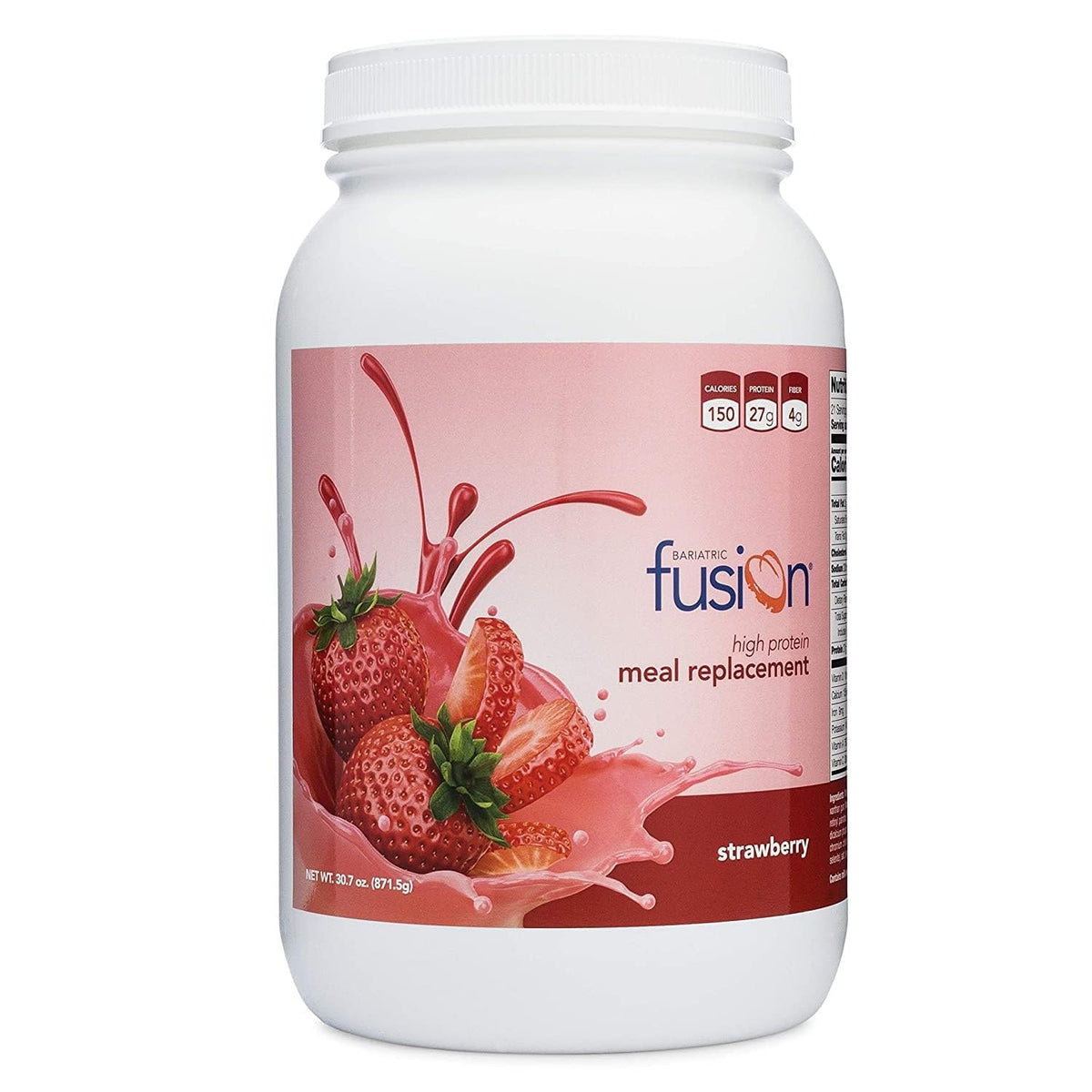 Bariatric Fusion strawberry protein powder