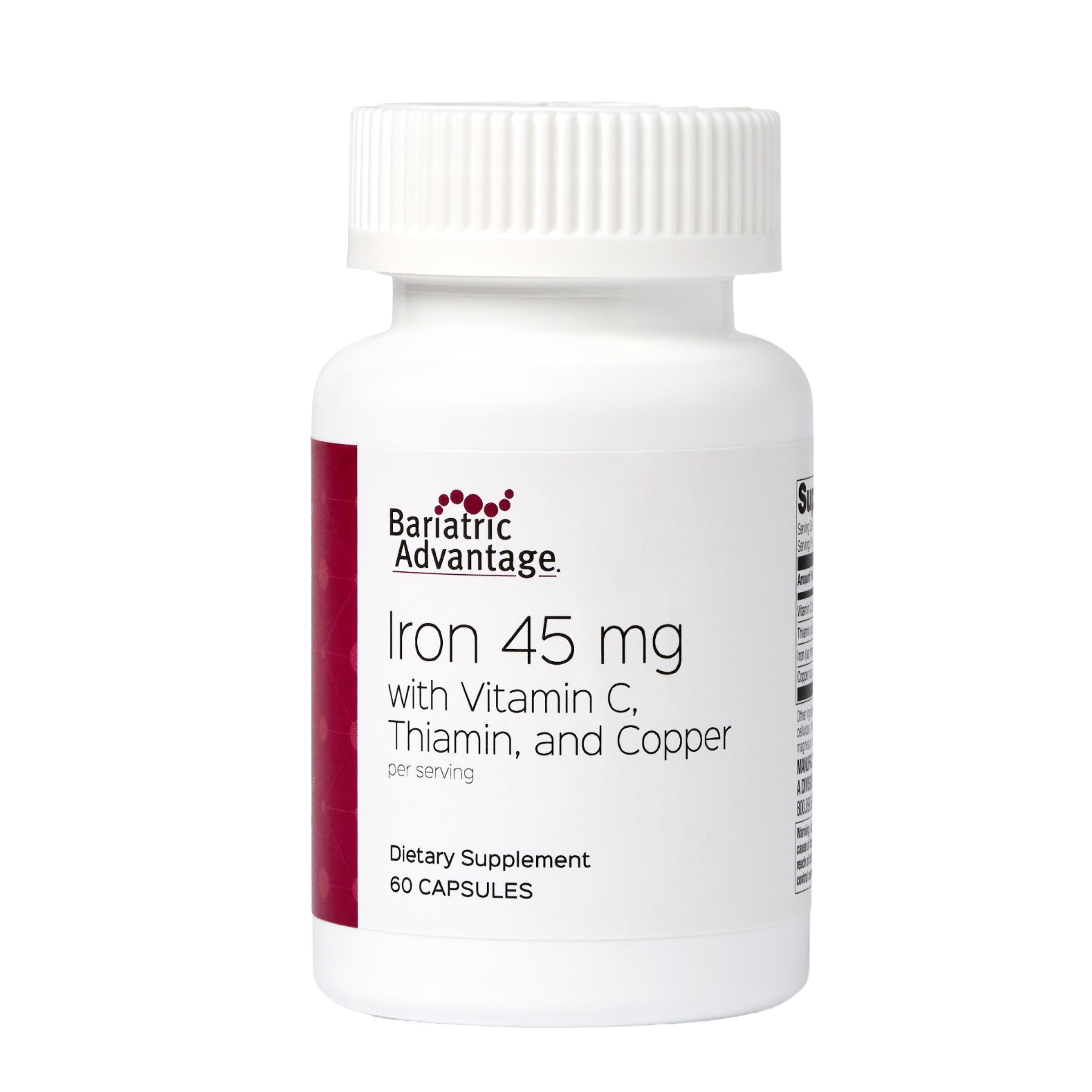 bariatric iron supplement for energy