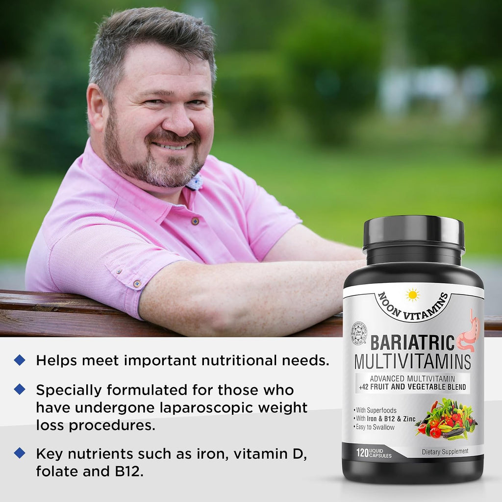 Bariatric multivitamin for daily nutrition