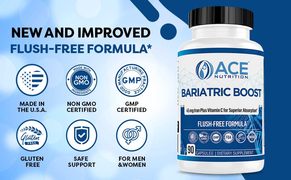 Bariatric multivitamin for post-surgery support