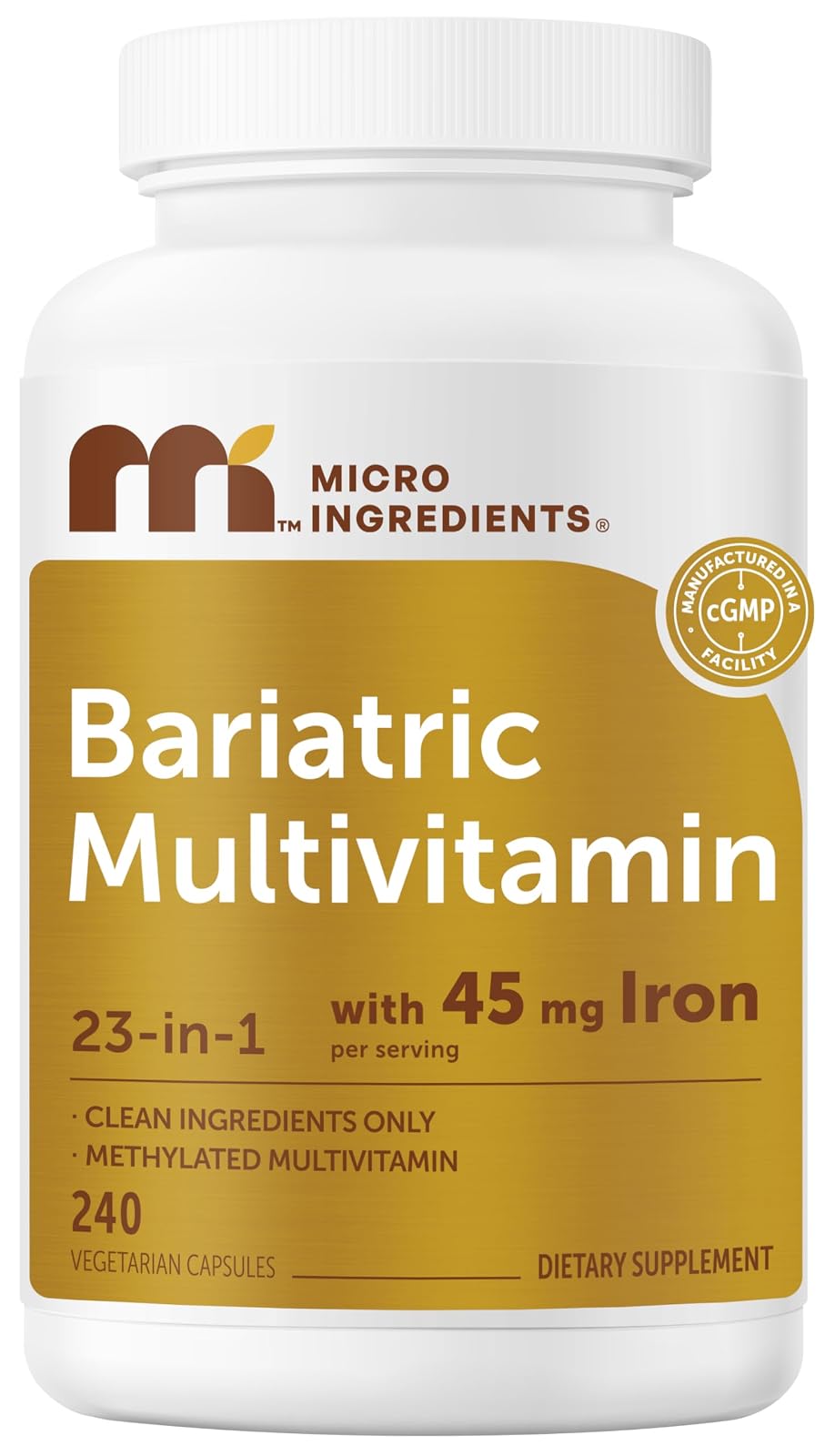 bariatric multivitamin with iron capsules
