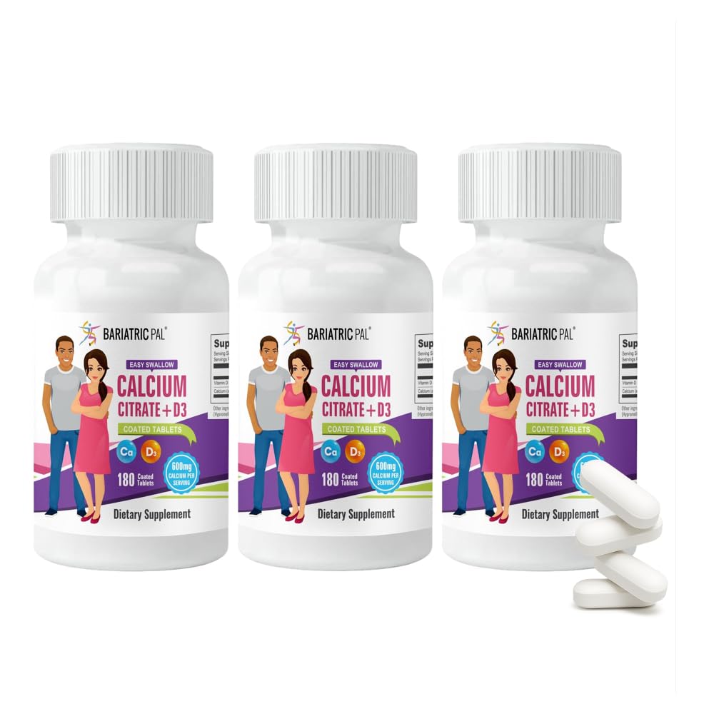 BariatricPal calcium citrate supplement tablets