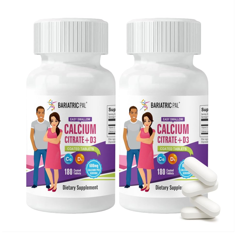 BariatricPal calcium citrate supplement tablets
