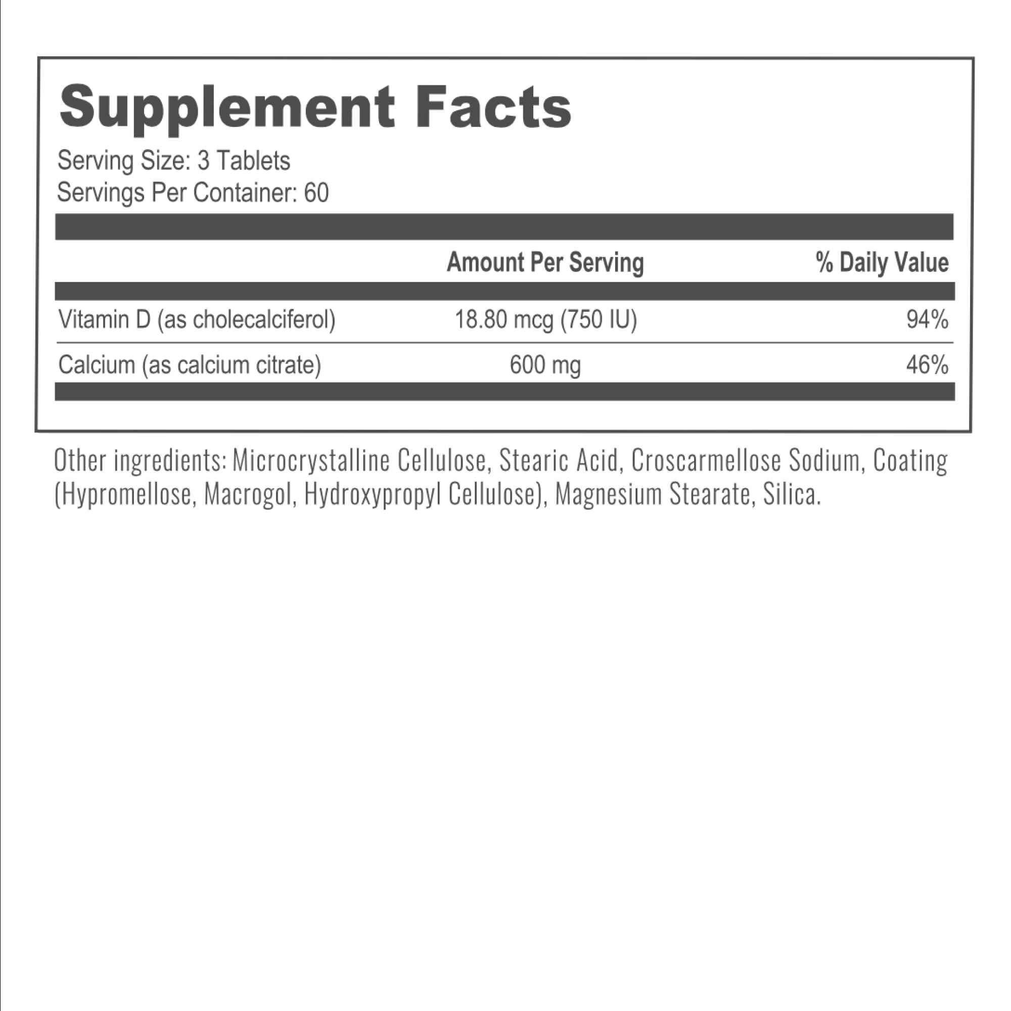 BariatricPal calcium for active lifestyle