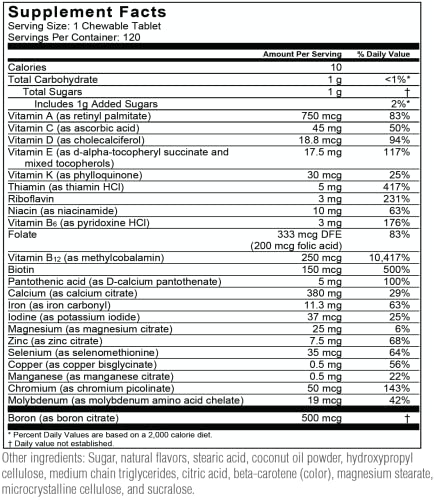 BariatricPal multivitamin for weight loss