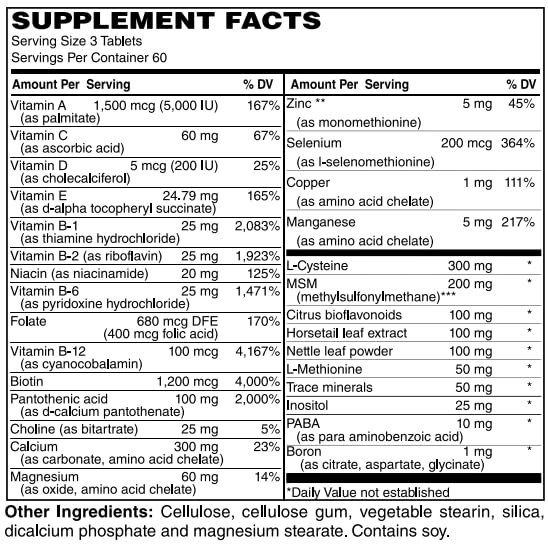 BariatricPal vitamins for skin vitality