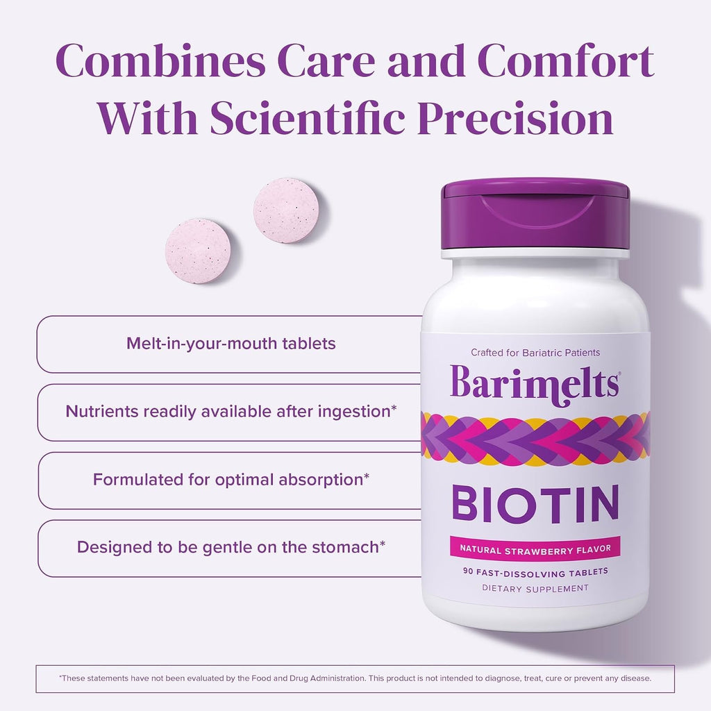 BariMelts biotin vitamin supplement