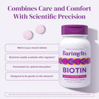 BariMelts biotin vitamin supplement