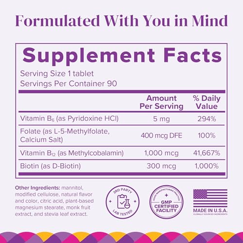 BariMelts vitamin B12 for energy