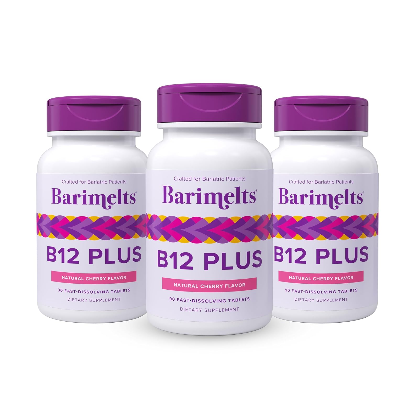 BariMelts vitamin B12 natural cherry