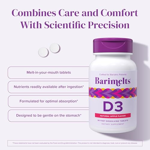 BariMelts vitamin D3 for bone health