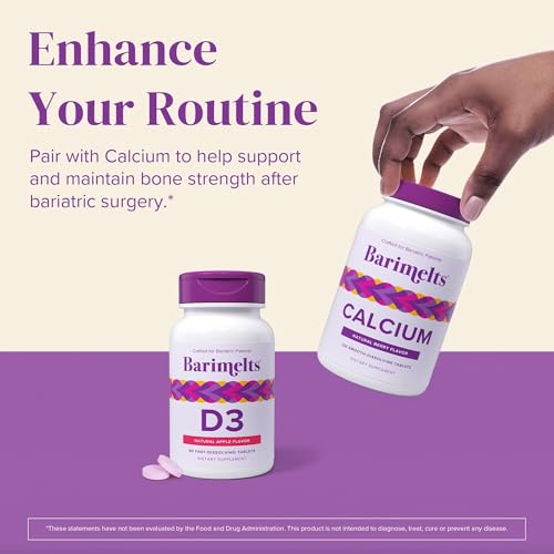 BariMelts vitamin D3 for overall wellness