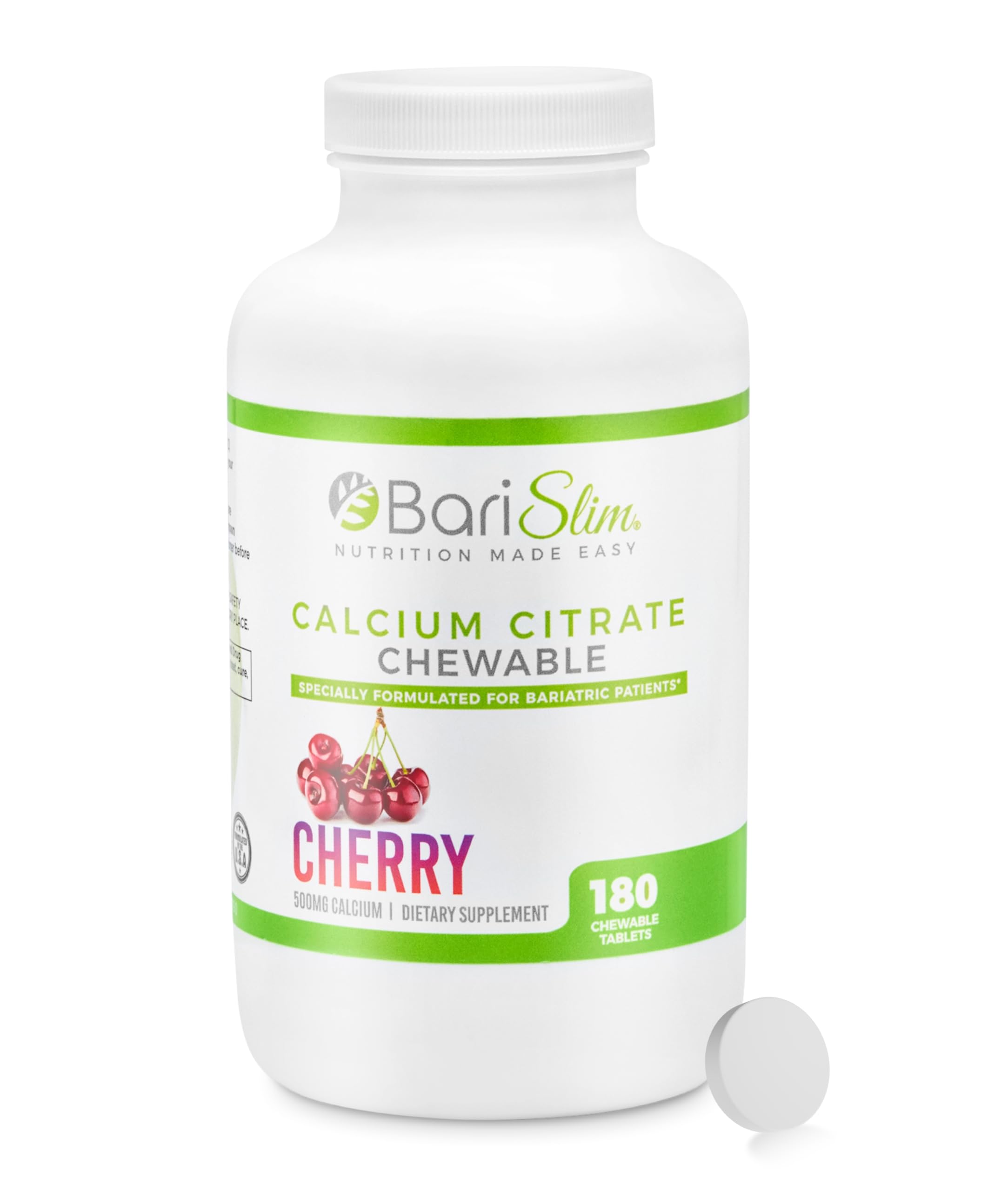 BariSlim calcium citrate for bone health