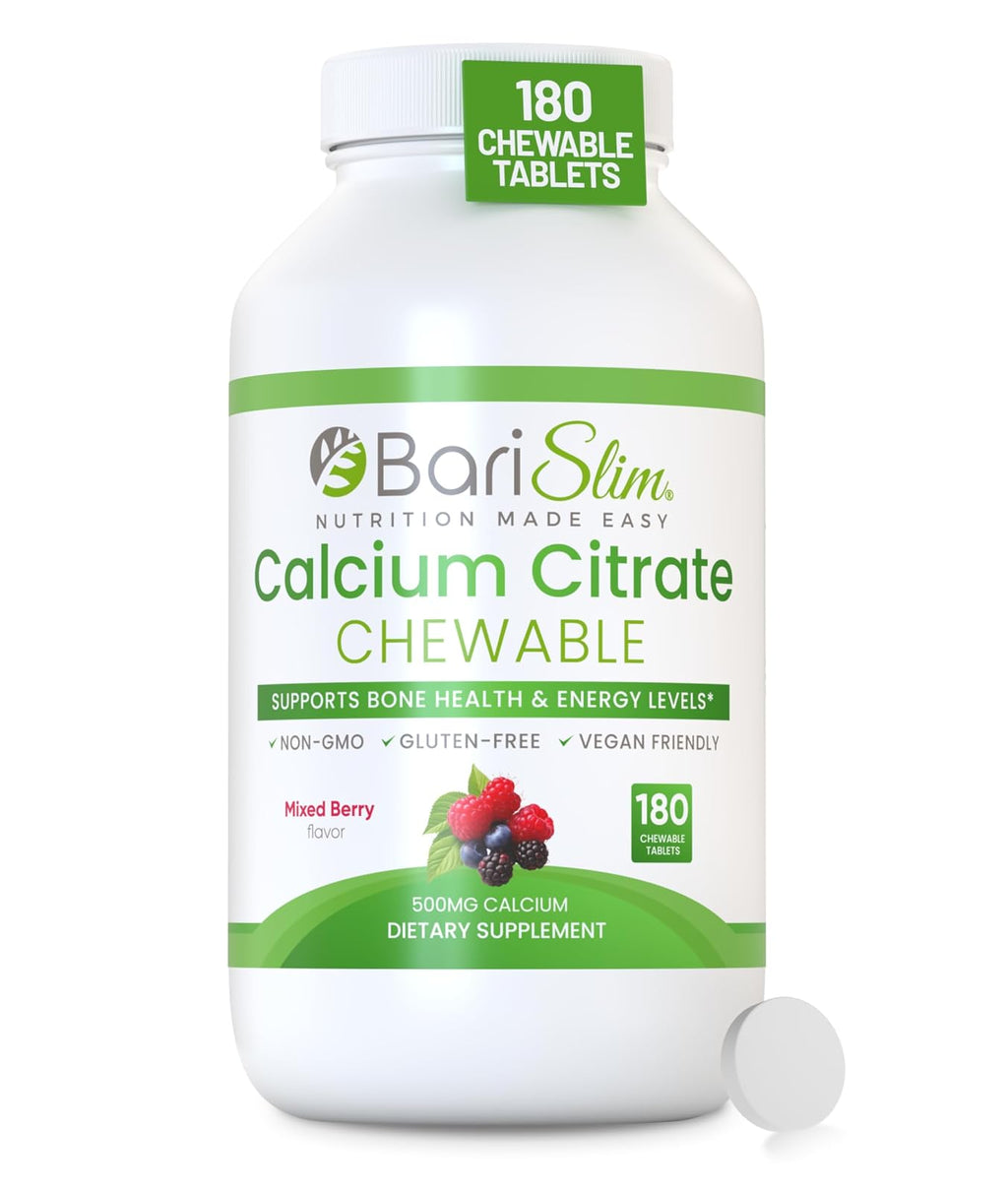BariSlim calcium citrate tablets for bone health