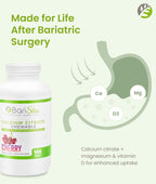BariSlim calcium tablets support bone density