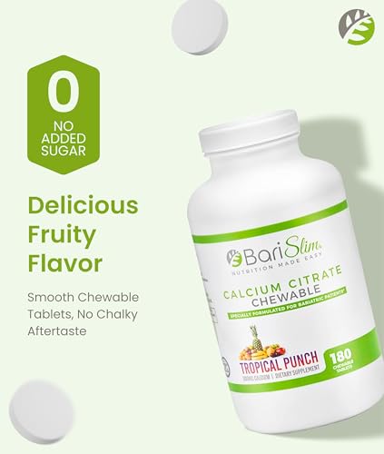 BariSlim chewable calcium for energy