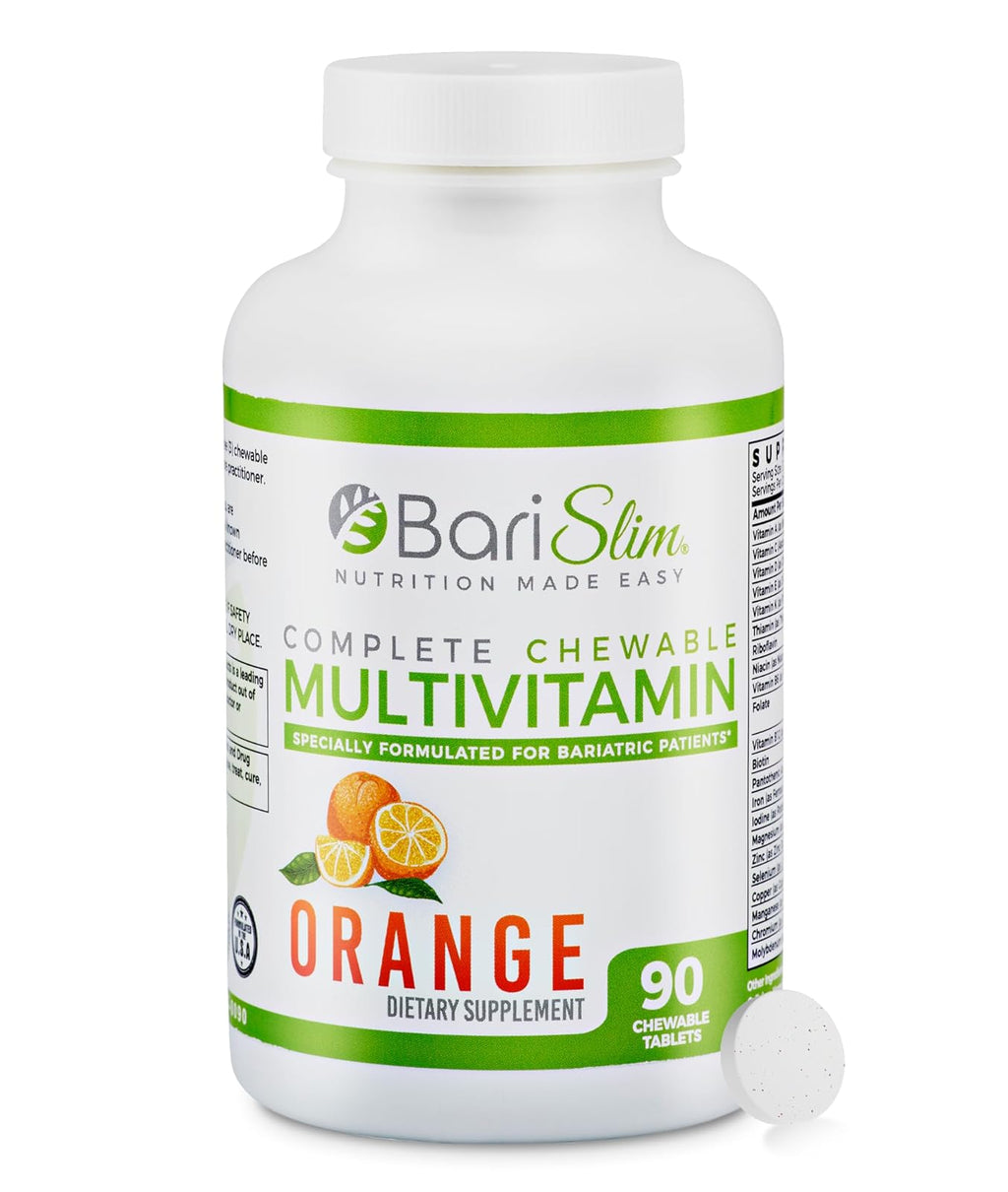 BariSlim chewable multivitamin tablets