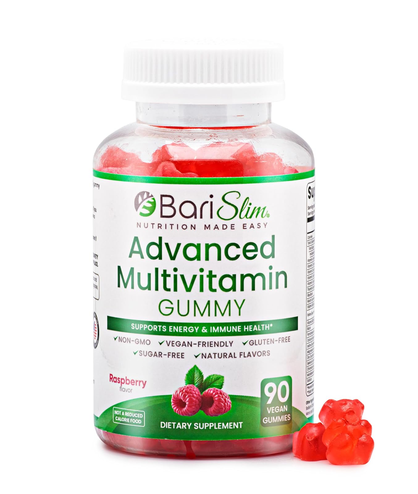 BariSlim gummy multivitamin for adults
