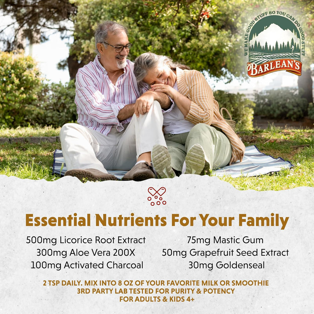 Barlean's enzymes for digestive comfort