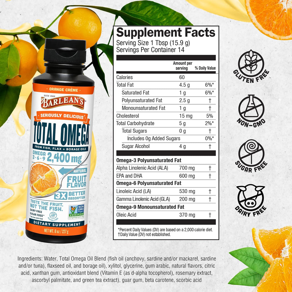 Barlean's essential fats for health