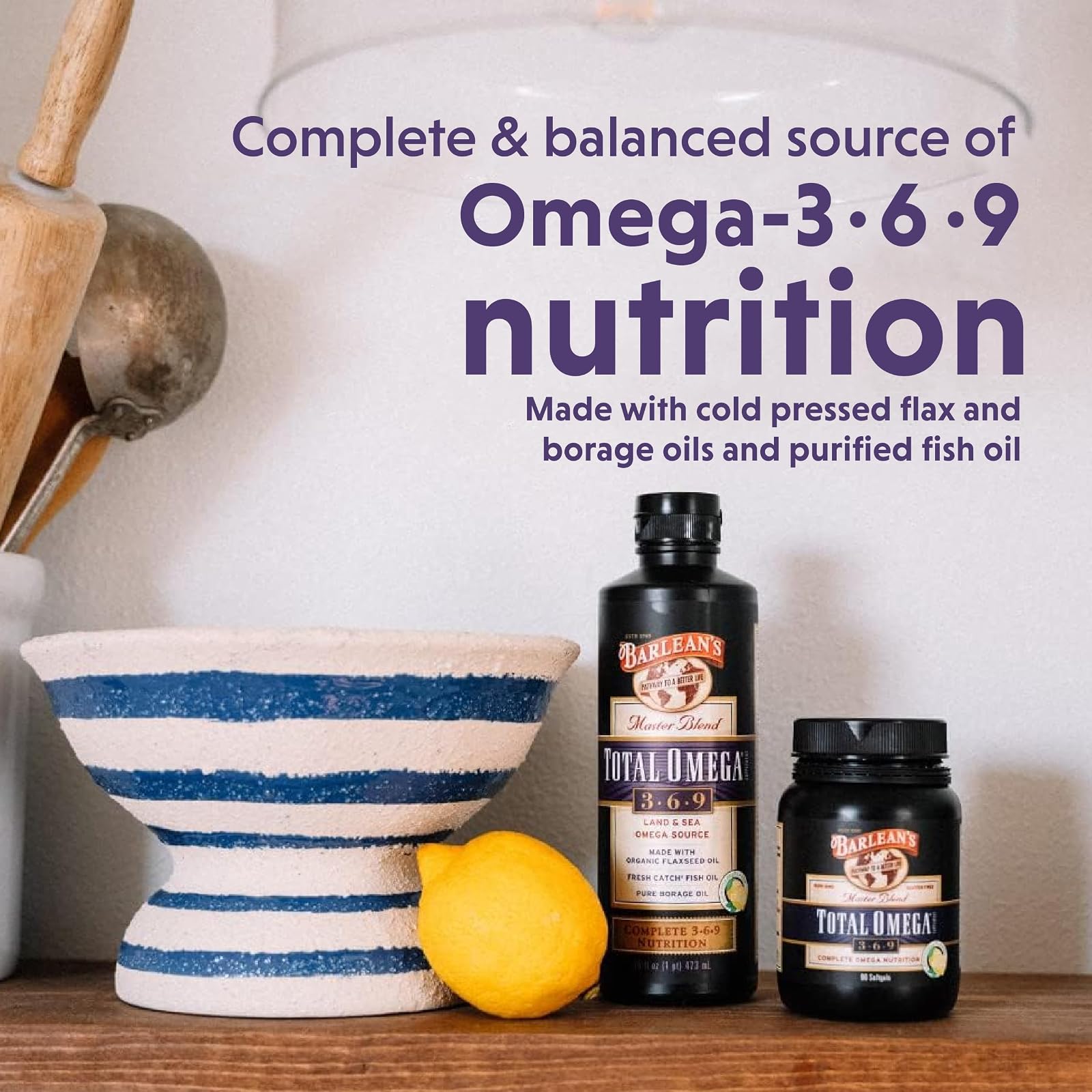 Barlean's essential fats for wellness