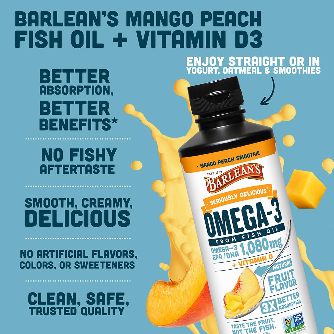 Barlean's fish oil for immune support