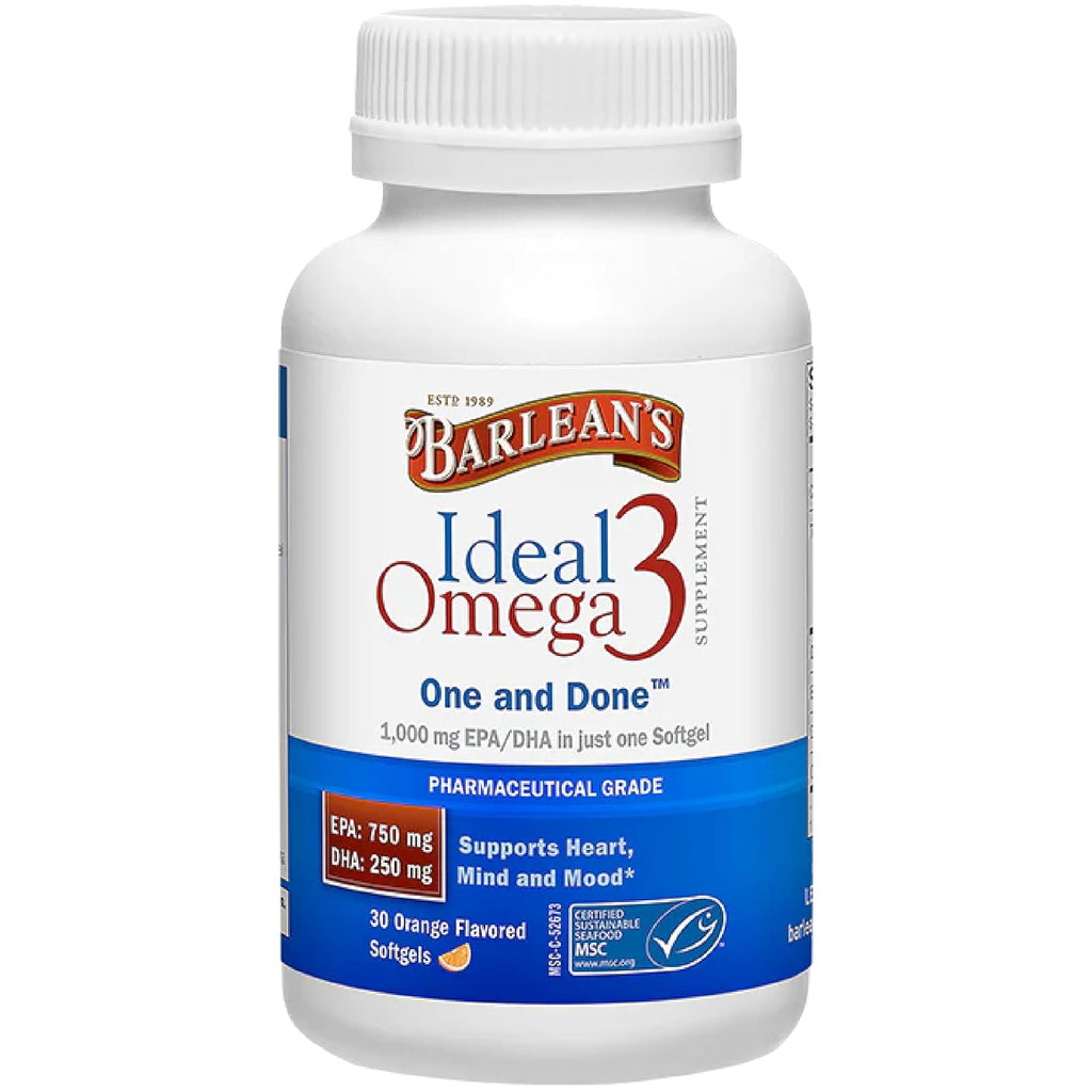 Barlean's fish oil softgels 1000 mg