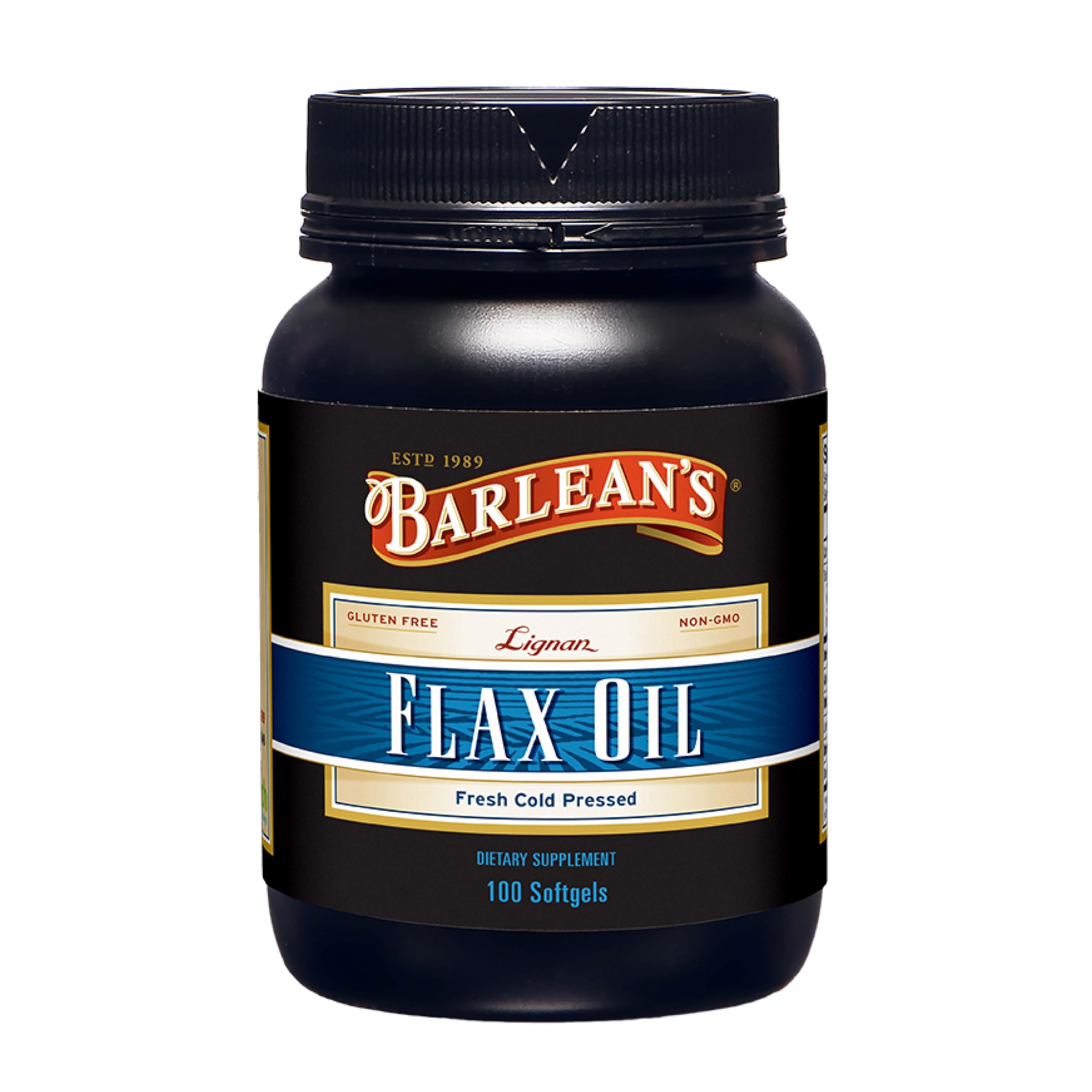 Barlean's flax seed oil softgels