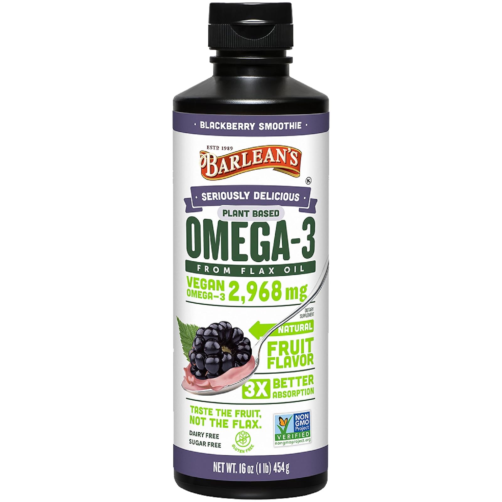 Barlean's flaxseed oil for smoothies