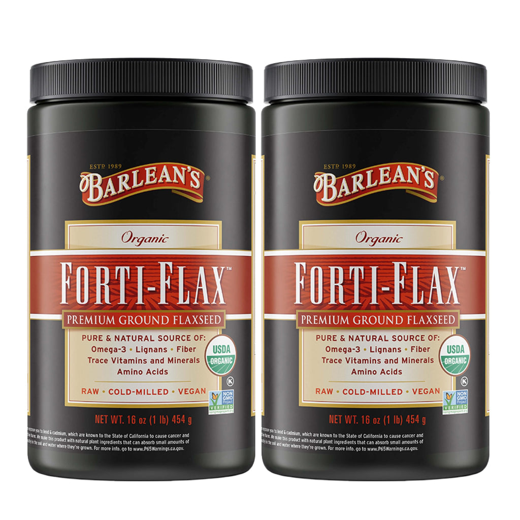Barlean's Forti-Flax organic flaxseed benefits